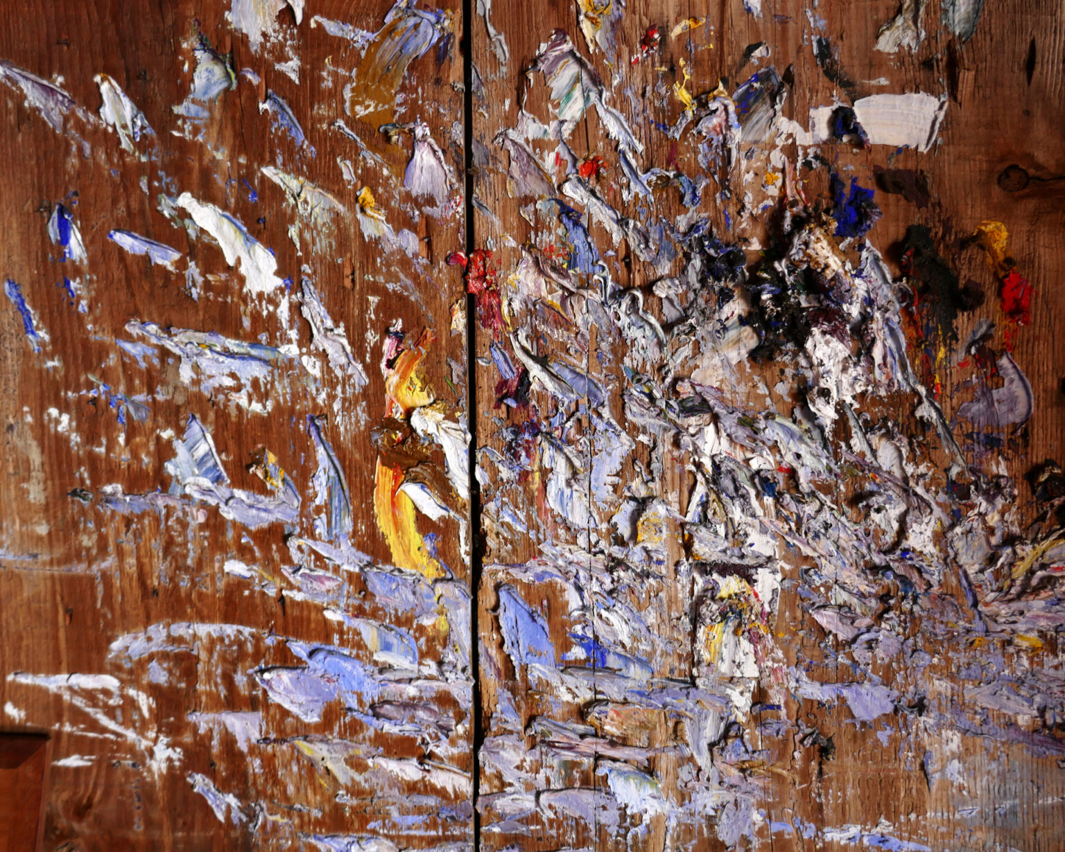 Everyday Abstracts: A Frank Benson "Splatter-work" (One-Shot Story) - 35mmc