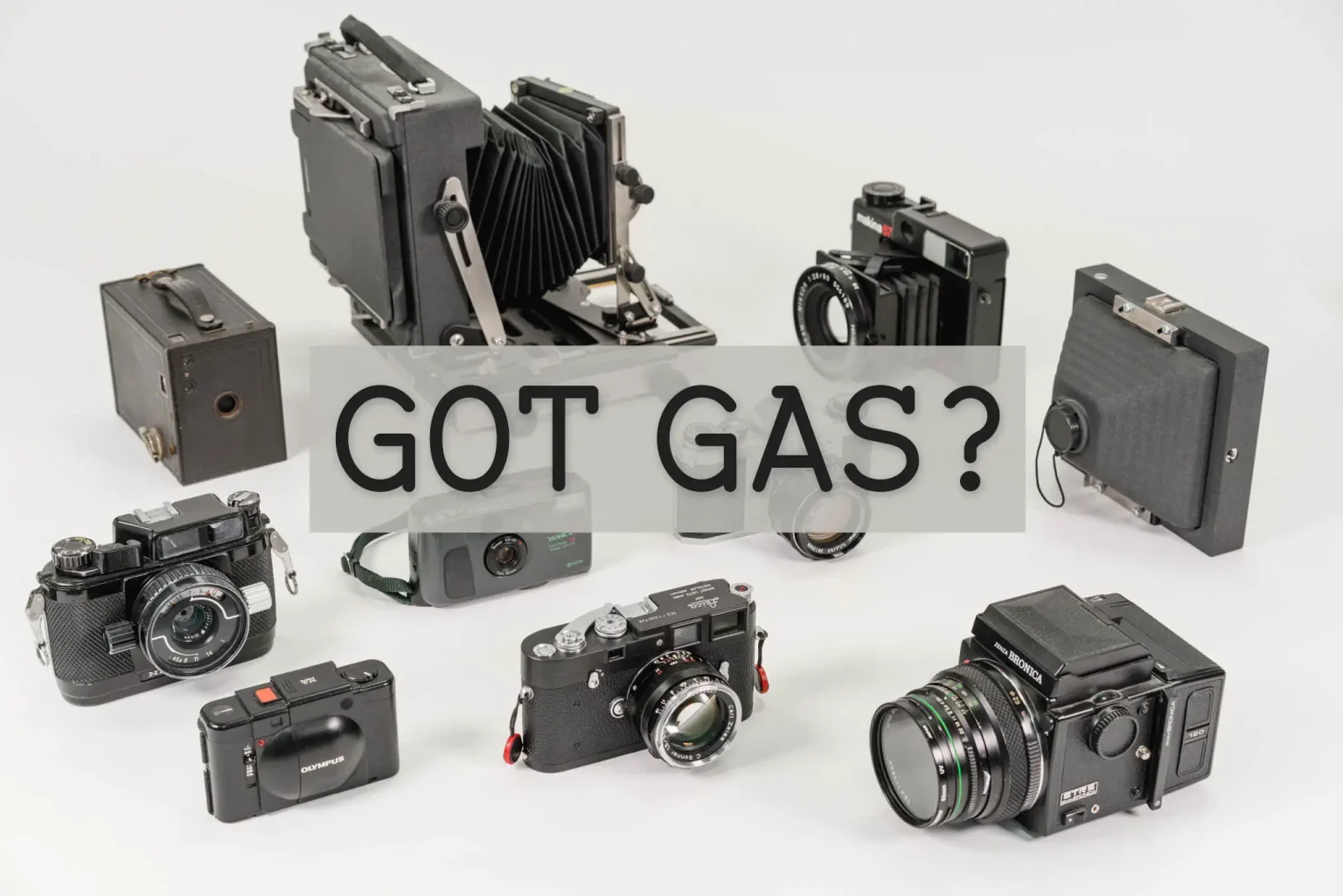 Got GAS - You Need The Film Camera Gas Factory! - 35mmc