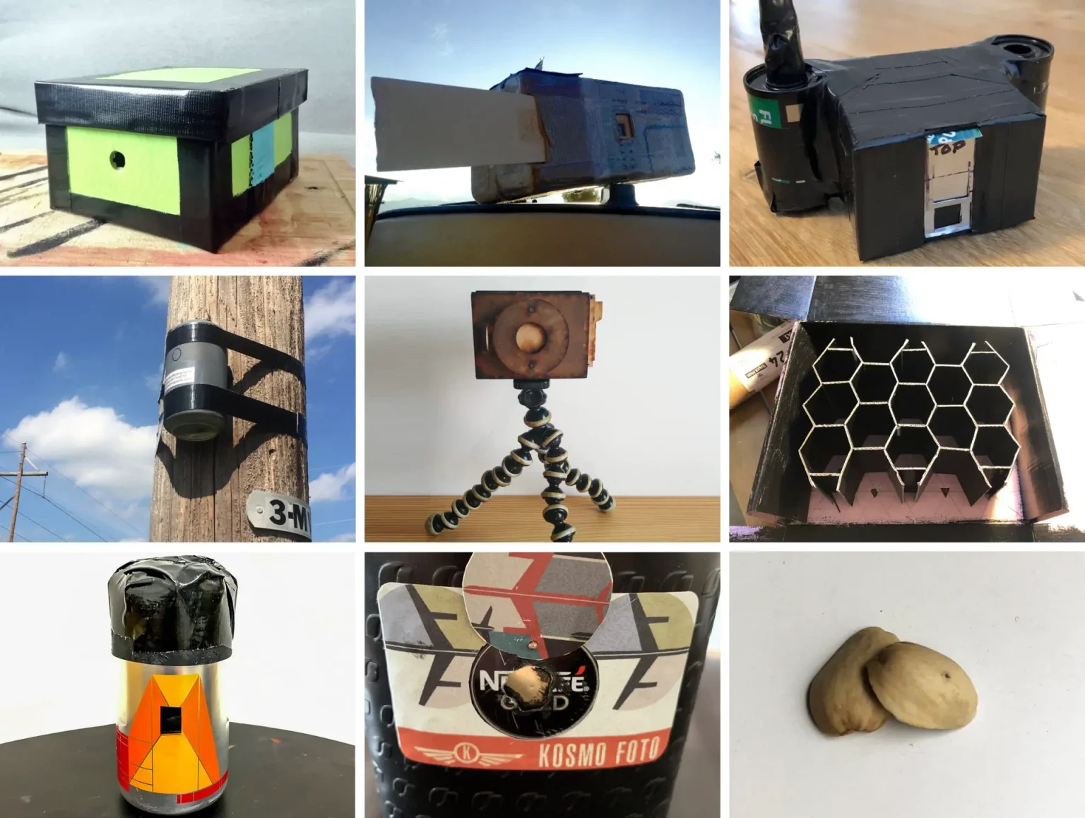 Nine Homemade Cameras: Pinhole Adventures Part 1 - by Sroyon - 35mmc