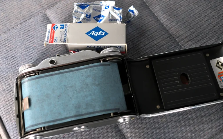 5 Frames / A Whole Roll of Agfachrome R100S in an Agfa Isolette III – # ...