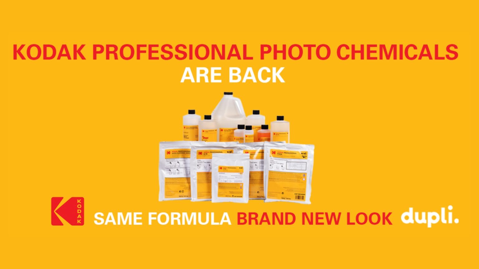 NEWS: Kodak Professional B&W Chemistry is Available Now from Dupli and ...