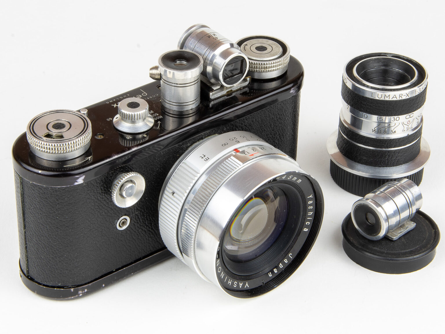 Adapting a Yashinon-DX 45mm f1.7 for a Corfield Periflex - 35mmc