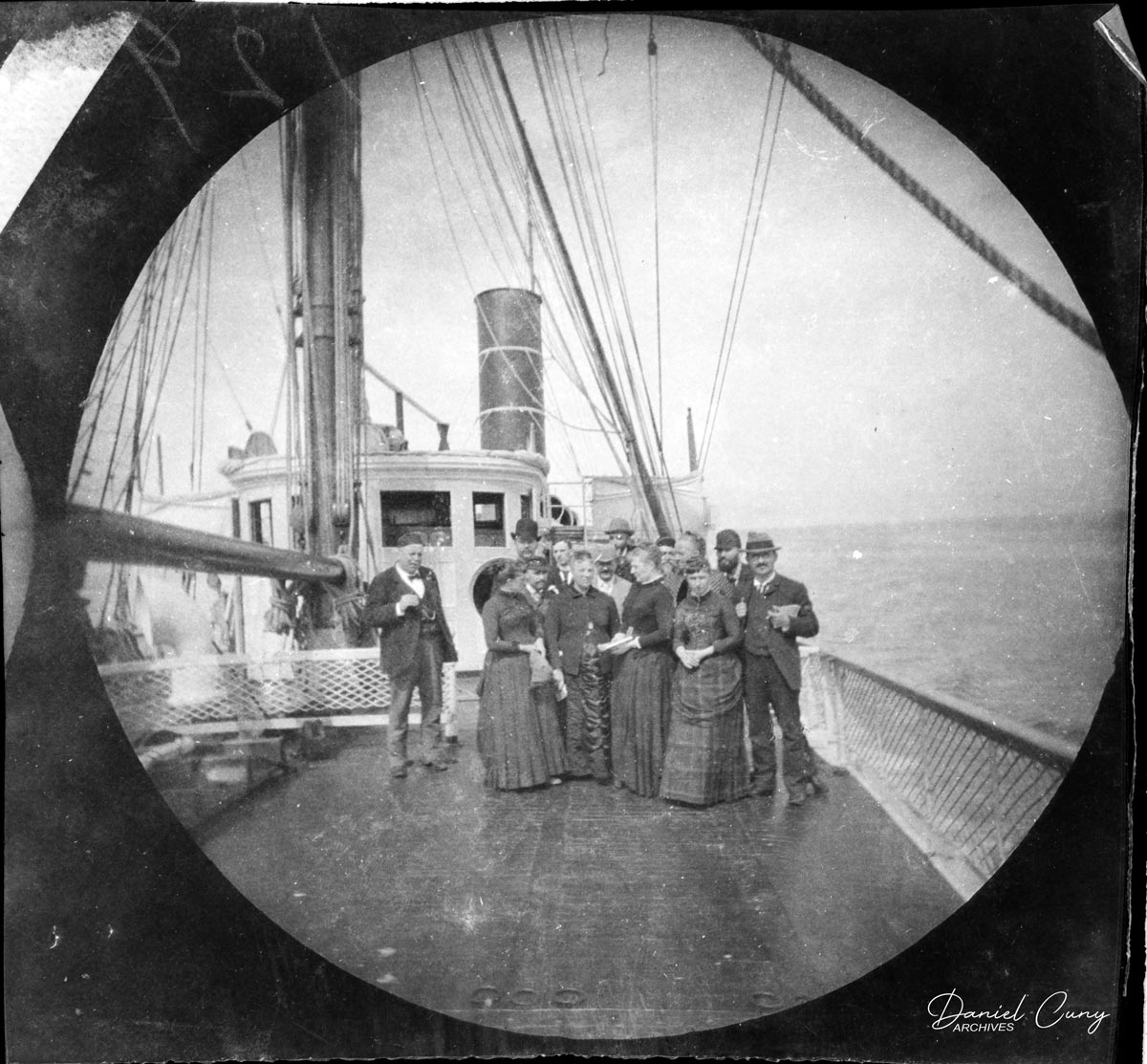 Negatives from the Original 1888 Kodak Camera - 35mmc