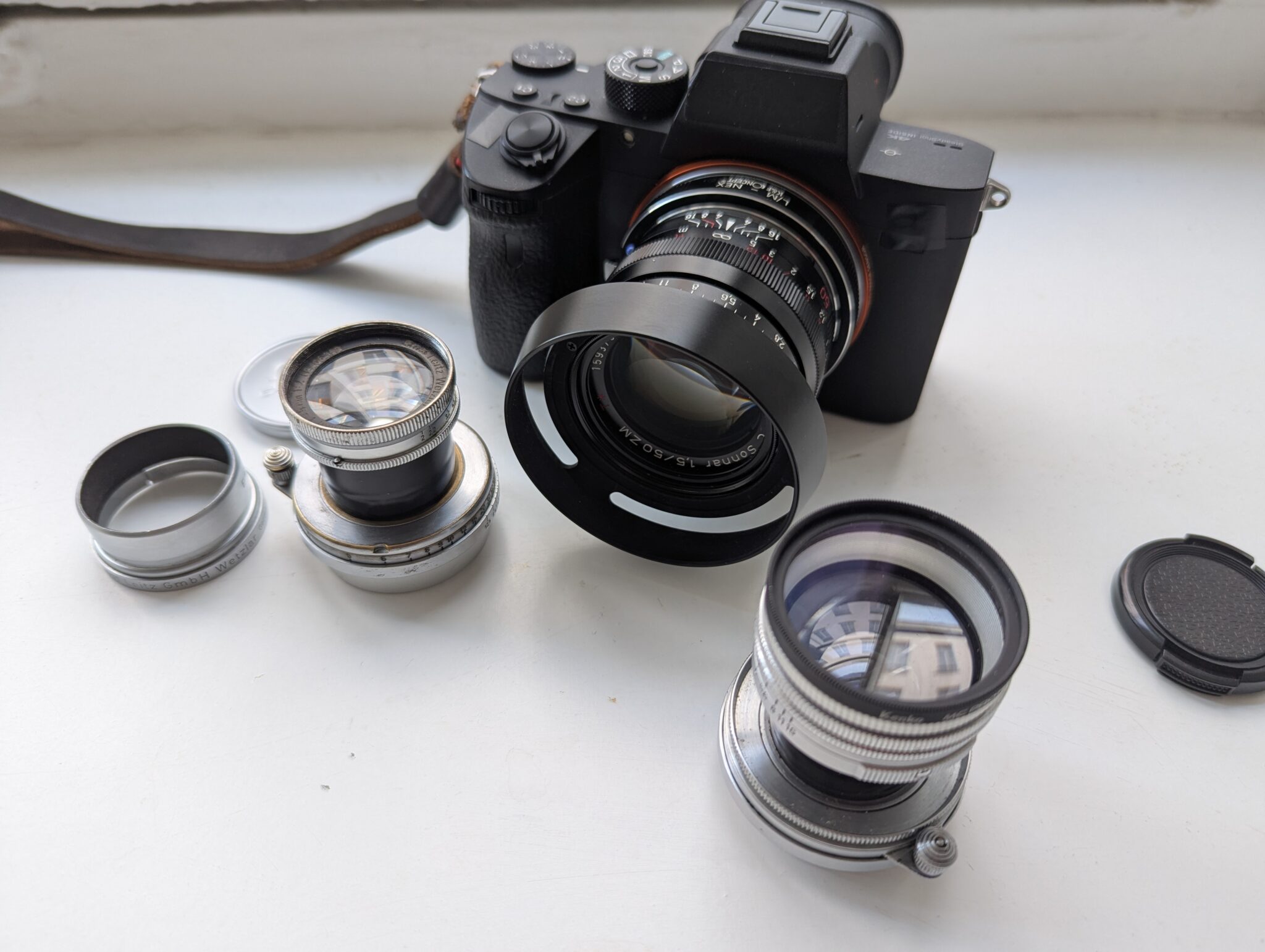 Sonnar vs Summitar vs Summar - A quick demonstration - 35mmc