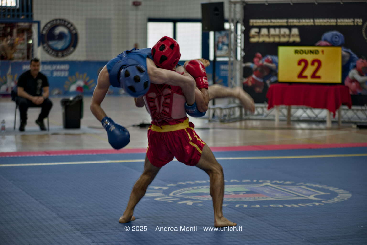 Shooting Sanda (Chinese Kickboxing) Bouts - 35mmc