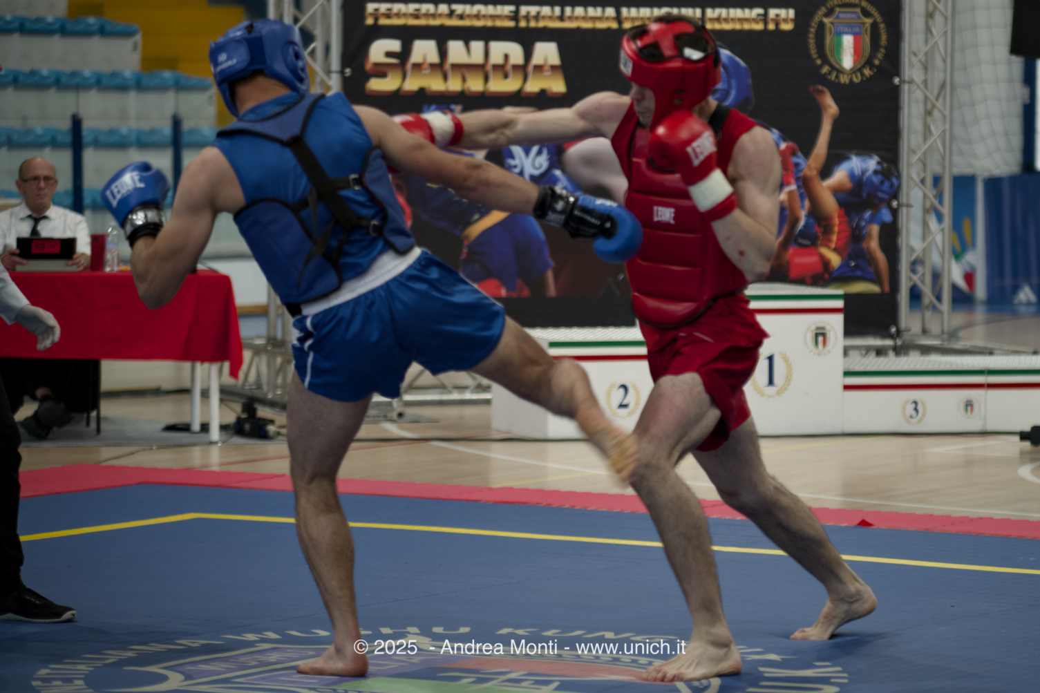 Shooting Sanda (Chinese Kickboxing) Bouts - 35mmc