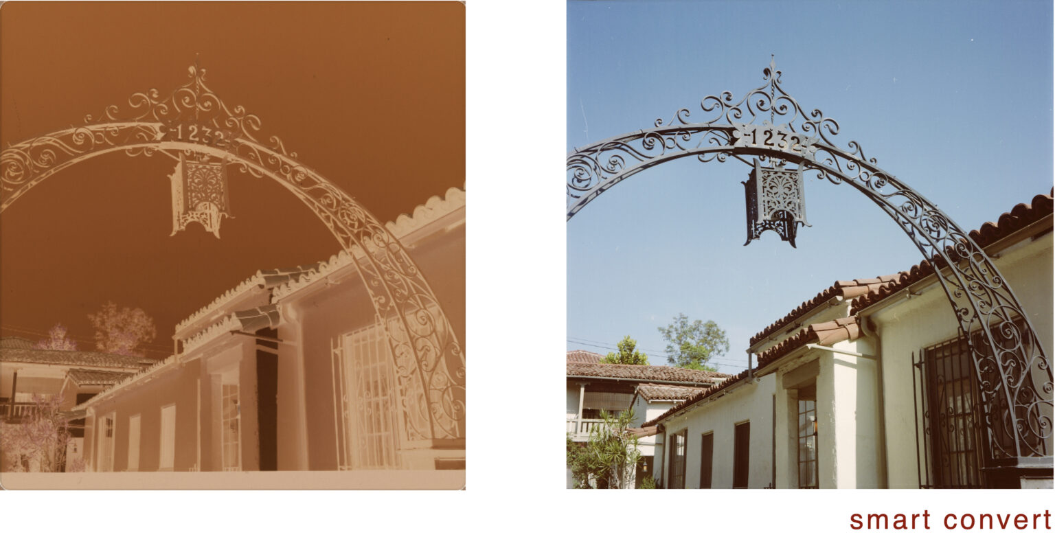 SmartConvert - Inverting negatives smartly - 35mmc