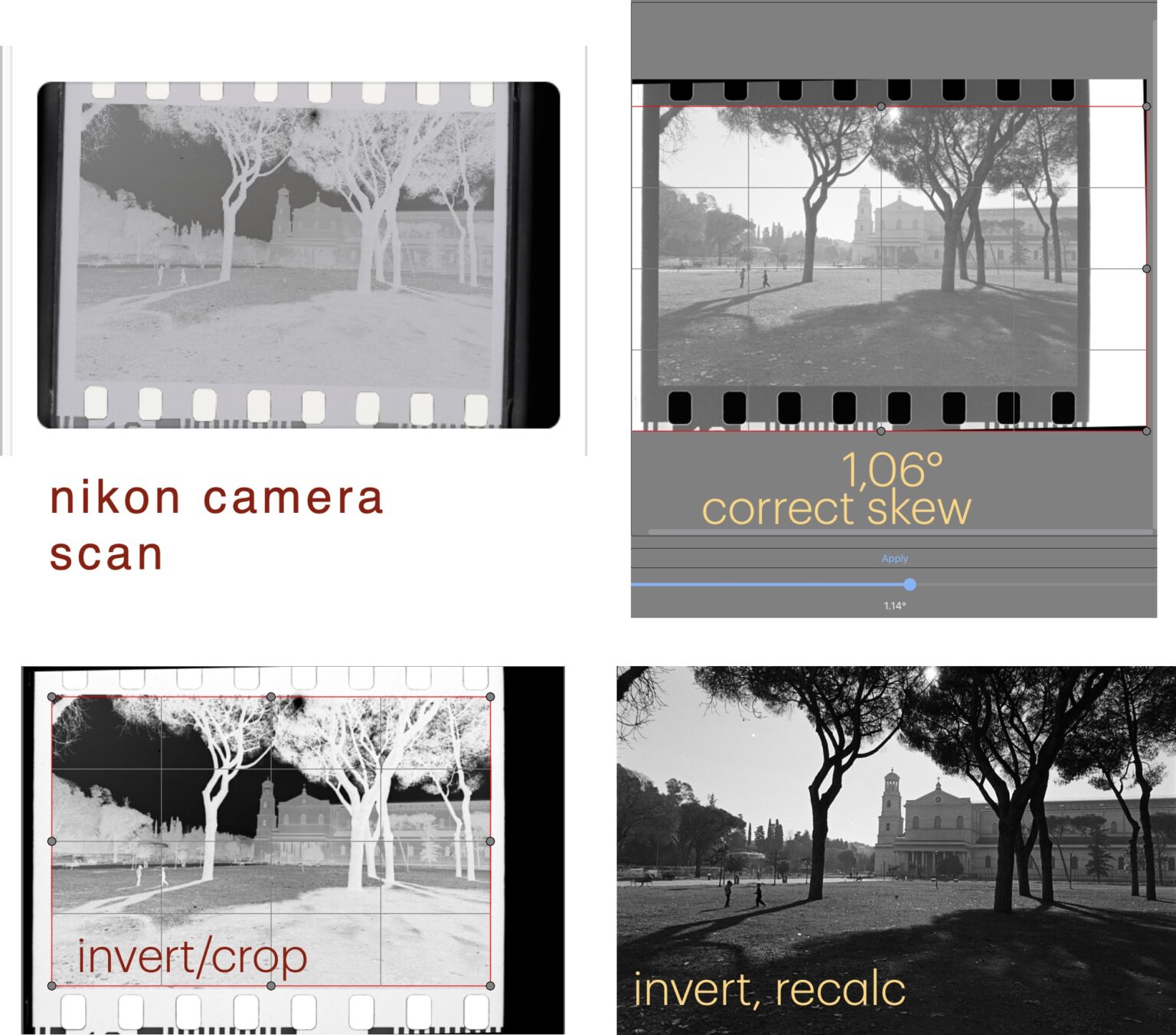 SmartConvert - Inverting negatives smartly - 35mmc