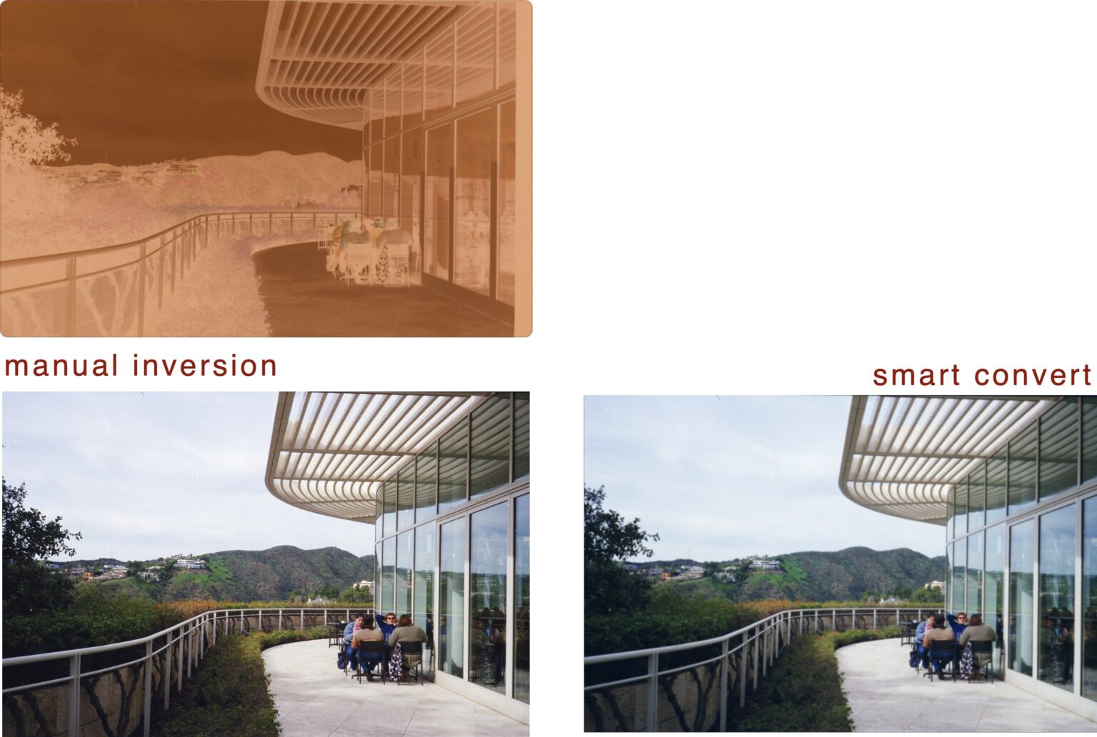 SmartConvert - Inverting negatives smartly - 35mmc