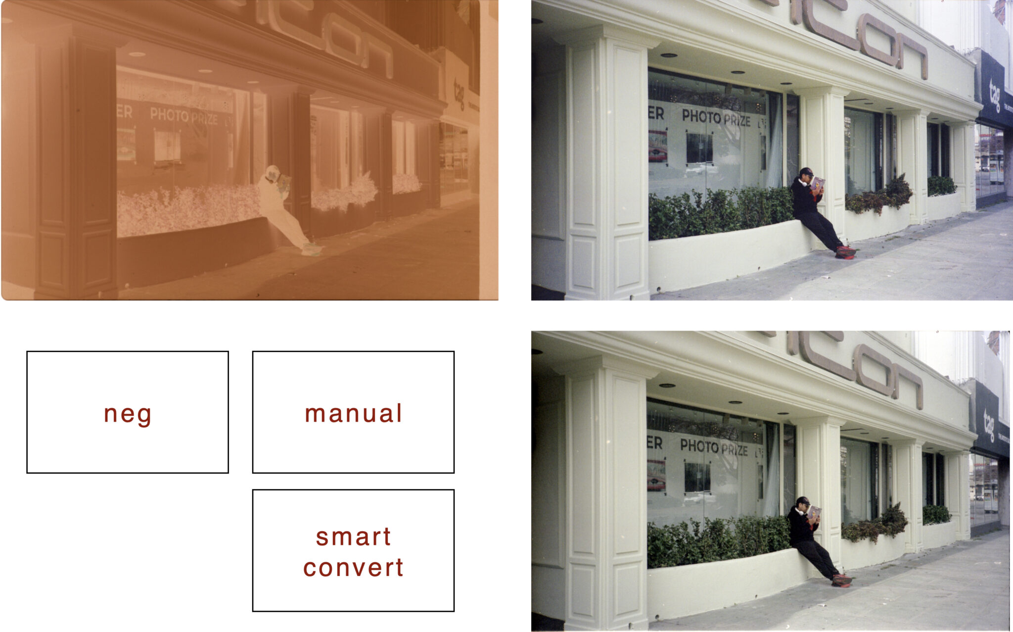 SmartConvert - Inverting negatives smartly - 35mmc