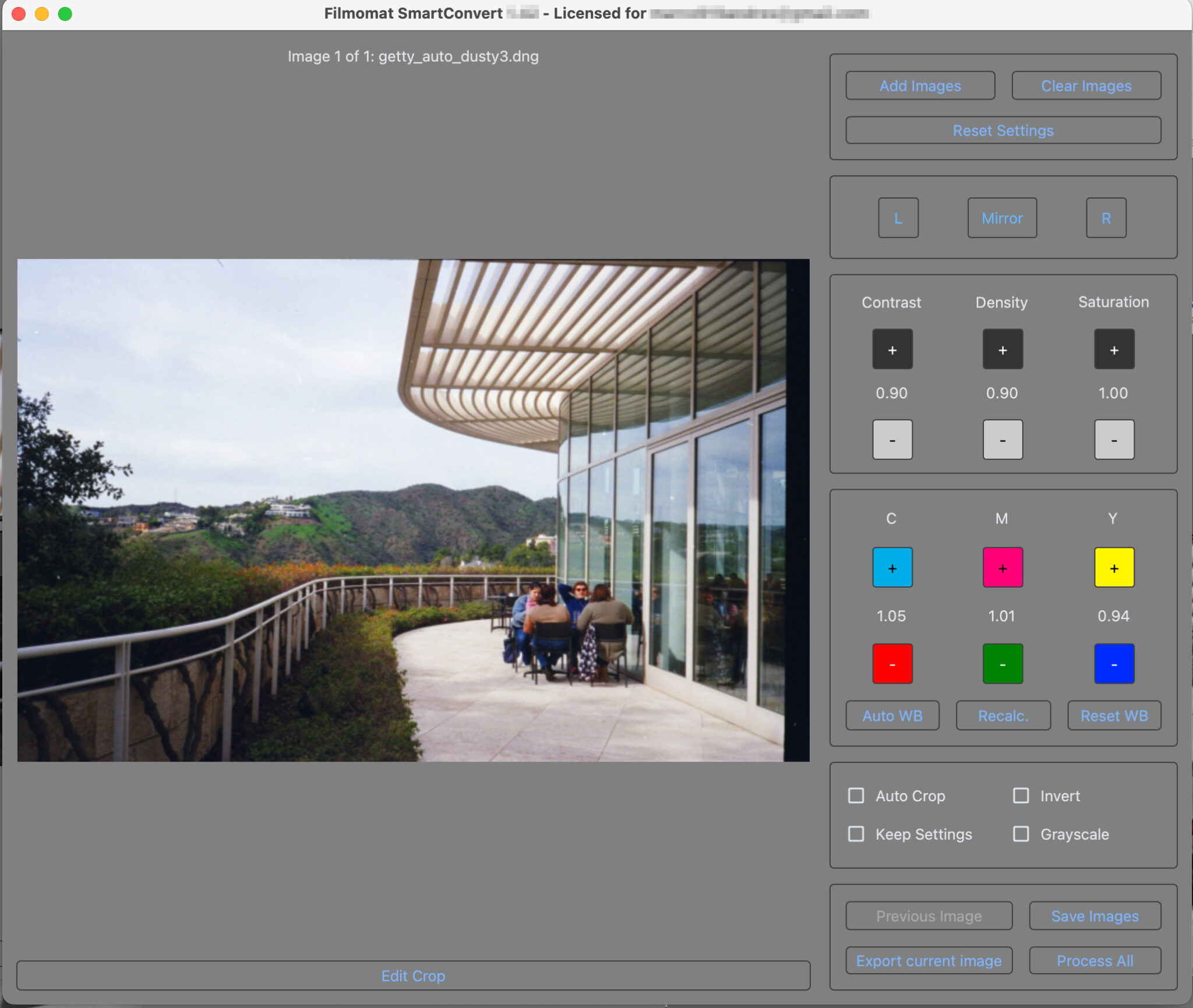 SmartConvert - Inverting negatives smartly - 35mmc