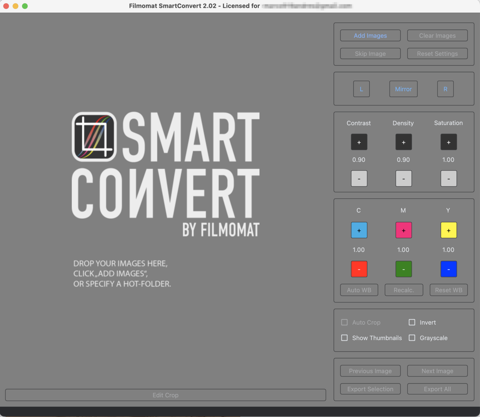 SmartConvert - Inverting negatives smartly - 35mmc