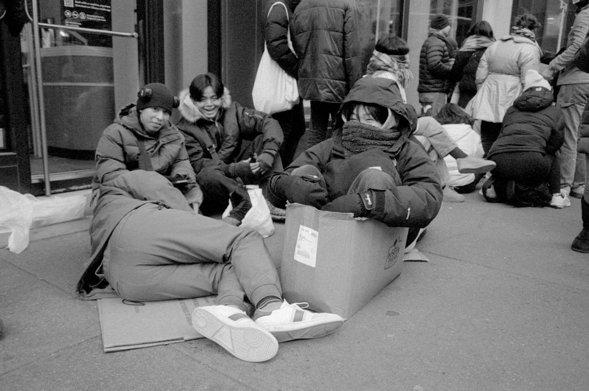 The Times Square New Years Eve Queue - My Final Rolls of 2025 - 35mmc